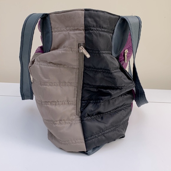 lug | Bags | Lug Tote Bag In Purple Taupe And Black | Poshmark